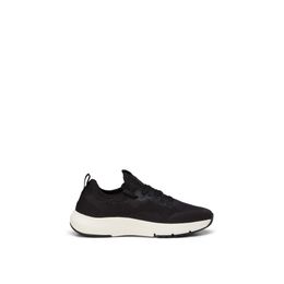 Marc O'Polo MARC O'POLO Damen Sneaker "aus recyceltem Polyester", Gr. 39, schwarz, Obermaterial: 100% Polyester, unifarben, Schuhe