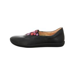 Think! THINK Damen Ballerina "Think Ballerinas Leder", Gr. 39, schwarz, Leder, Schuhe