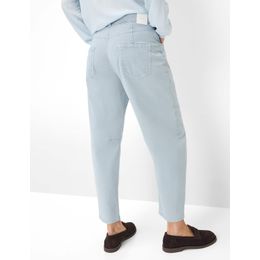 Brax Damen 5-Pocket-Hose "Style MEGAN S", blau, Gr. 72, Web, 72% Lyocell, 18% Baumwolle, 8% Elastomultiester, 2% Elasthan, Hosen