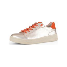 Gabor Damen Sneaker "Gabor Sneaker Leder", Gr. 39puder, Leder, Schuhe