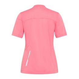 Ziener Damen Radtrikot "NEKTARIA-Z"strawberry sorbet, Gr. 48, Obermaterial: 85% Polyester, 15% Baumwolle. Obermaterial 2: 86% Polyester, 14%