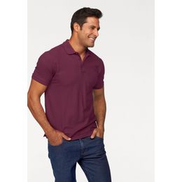 Herren Poloshirt, rot, Gr. L, Fruit of the Loom, unifarben, Piqu&eacute;, Obermaterial: 100% Baumwolle, Shirts, Piqu&eacute;, unifarben
