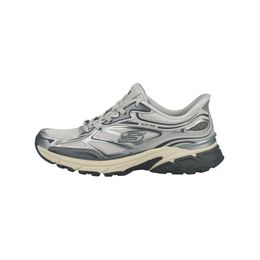 Skechers Damen Sneaker "Skechers Sneaker Textil", Gr. 39, grau, Textil, Schuhe