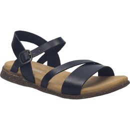 Josef Seibel Damen Sandale "Fabricia 02, schwarz", Gr. 41, schwarz, Obermaterial: 100% Rindsleder Leather cow., Schuhe