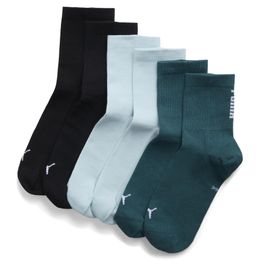 Puma Damen Socken "Puma Kurze Socken (3er-Pack) Erwachsene", Gr. 42petrol gr&uuml;n, Socken