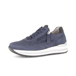 Gabor Damen Sneaker "Sneaker low", Gr. 35blau, Schuhe