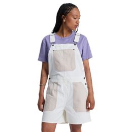 Quiksilver Damen Overall "Lya", wei&szlig;, Gr. S, [Hauptstoff] 100% Bio-Baumwolle, Overalls