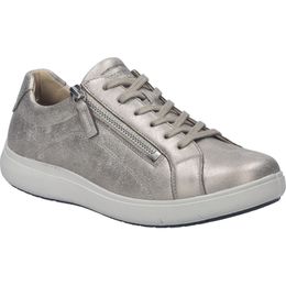 Josef Seibel Damen Sneaker "Megan 01, champagner", Gr. 37, beige, Obermaterial: 100% Rindsleder Leather cow., Schuhe