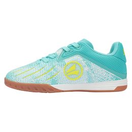 Jako M&auml;dchen Indoorschuh "J-SI VINI", Gr. 35, blau, Synthetik, Schuhe, Hallenschuh, Fussballschuh, Sportschuhe, nicht abf&auml;rbende Sohle