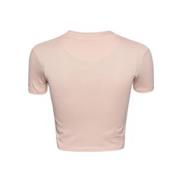 DEF Damen T-Shirt "DEF DEF T-Shirts", rosa, Gr. L, unifarben, 100% Baumwolle, Shirts