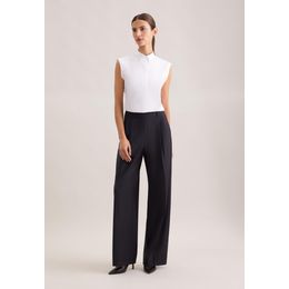 Seidensticker Damen Hemdbluse, wei&szlig;, Gr. 46, unifarben, 73% Baumwolle, 24% Polyamid, 3% Elasthan, Blusen, Ohne Arm Kragen Uni