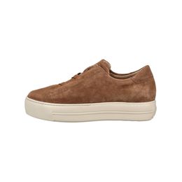 Paul Green Damen Schn&uuml;rschuh "Paul Green Halbschuhe Veloursleder", Gr. 39, braun, Veloursleder, Schuhe