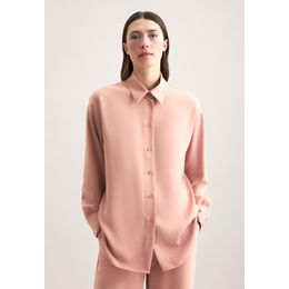 Seidensticker Damen Outdoorbluse, rosa, Gr. 42, unifarben, 100% Polyester, Blusen, 1/1 Kragen Uni