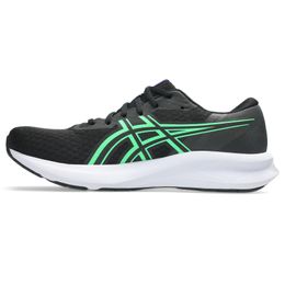 asics Herren Laufschuh "PATRIOT 14", Gr. 42schwarz, vital gr&uuml;n, Synthetik, Schuhe, atmungsaktives Mesh-Obermaterial, Energiegeladene Mittelsohle