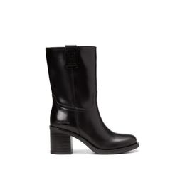 Marc O'Polo MARC O'POLO Damen Stiefel "aus edlem Rindleder", Gr. 39schwarz, Obermaterial: 100% Leder (Rind), unifarben, Schuhe