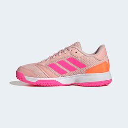 M&auml;dchen Hallenschuh "LIGRA 8 INDOOR KIDS", adidas Performance, Gr. 38, rosa, Synthetik, Textil, Schuhe