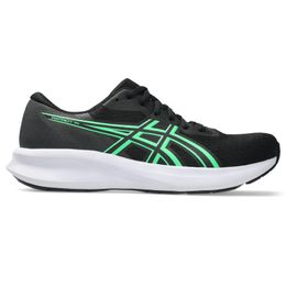 asics Herren Laufschuh "PATRIOT 14", Gr. 44,5schwarz, vital gr&uuml;n, Synthetik, Schuhe, atmungsaktives Mesh-Obermaterial, Energiegeladene Mittelsohle