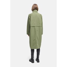 Navahoo Damen Langmantel "Zenbl&uuml;te 14"helloliv, Gr. M, Obermaterial: 100% Polyester. Innenfutter: 100% Polyester, M&auml;ntel, Modischer oversized Damen
