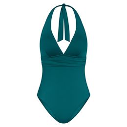 Triumph Damen Badeanzug "Summer Mix & Match", gr&uuml;n, Gr. 40, Microfaser, Obermaterial: 80% Polyamid, 20% Elasthan, Badeanz&uuml;ge, Neckholder zum Binden,