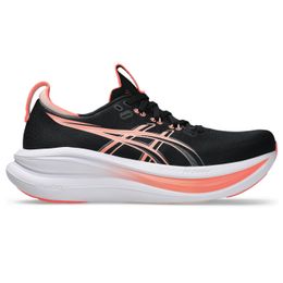 asics Damen Laufschuh "GEL-NIMBUS 28", Gr. 37,5, schwarz, Synthetik, Schuhe, f&uuml;r Erwachsene, mit leicht profiliertem Laufsohlenprofil