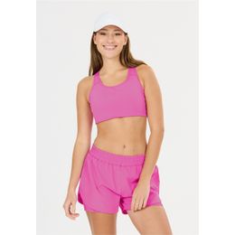 Sport-BH Endurance "Alanie", Damen, Gr. L, fuchsia, 82% Polyester, 18% Elasthan, unifarben, BHs Sport-BH, mit bequemen Cups und Racerback-Design