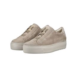 Paul Green Damen Schn&uuml;rschuh "Paul Green Halbschuhe Veloursleder", Gr. 38, beige, Veloursleder, Schuhe