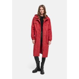 Navahoo Damen Langmantel "Kirschwind 14"rot, Gr. XXXL, Obermaterial: 100% Polyester. Innenfutter: 100% Polyester. &Auml;rmelfutter: 100% Polyester,