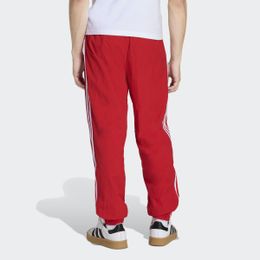 Herren Sporthose "FIREBIRD WOVEN", rot, Gr. L, adidas originals, Obermaterial: 100% Polyamid, Hosen