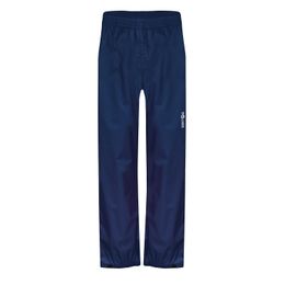 Trollkids M&auml;dchen Regenhose "KIDS TROLLTUNGA PANTS", blau, Gr. 104, unifarben, Web, Obermaterial: 100% Polyamid, Hosen, mit Innentasche, wasserdicht,