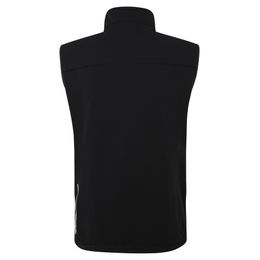 Ziener Herren Funktionsweste "NASIM-Z"schwarz, Gr. 50, Obermaterial: 100% Polyester, Westen