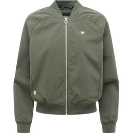 Ragwear Damen Bomberjacke "Yotimo"schwarz olive, Gr. XXL, Obermaterial: 68% Baumwolle, 32% Nylon. Innenfutter: 100% Polyester, Jacken, L&auml;ssige Damen