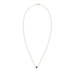 Elli Kette Damen Gr&ouml;&szlig;e 45 blau / gold