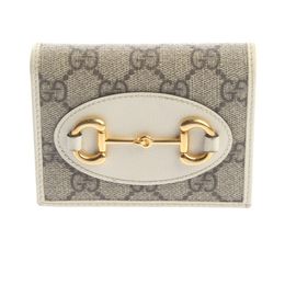 Gucci Geldb&ouml;rse / Etui Damen Gr&ouml;&szlig;e One Size Second Hand beige