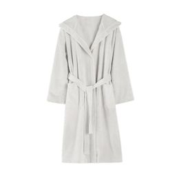 D&rsquo;s Damat Long Bathrobe female White size S/M
