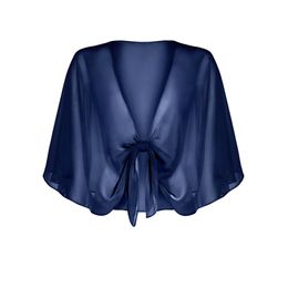Adrianna Papell Cape Damen Gr&ouml;&szlig;e XS/XL dunkelblau