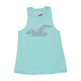Hollister Top Damen Gr&ouml;&szlig;e XS Second Hand t&uuml;rkis