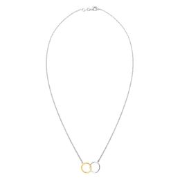 Elli Kette Damen Gr&ouml;&szlig;e 45 gold / silber