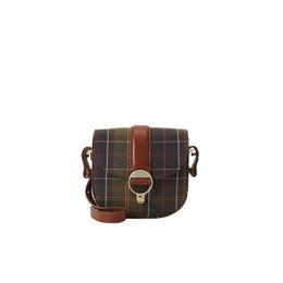 Barbour Tasche 'Elm Tartan' Damen Gr&ouml;&szlig;e One Size braun / gelb / dunkelgr&uuml;n / wei&szlig;
