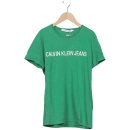 Calvin Klein Jeans T-Shirt Herren Gr&ouml;&szlig;e M Second Hand gr&uuml;n