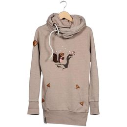 Naketano Kapuzenpullover Damen Gr&ouml;&szlig;e L Second Hand beige