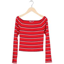 Tommy Jeans Langarmshirt Damen Gr&ouml;&szlig;e L rot
