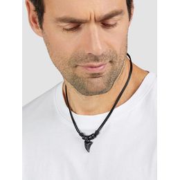 s.Oliver Necklace 'Haifischzahn' male Black size One Size