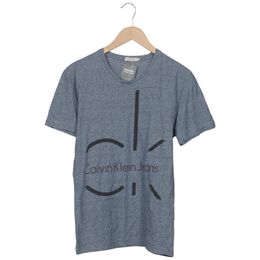 Calvin Klein Jeans T-Shirt Herren Gr&ouml;&szlig;e M blau