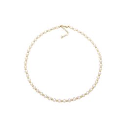 Elli Premium Kette Damen Gr&ouml;&szlig;e One Size gold / perlwei&szlig;