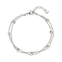 Leonardo Armband Damen Gr&ouml;&szlig;e One Size silber / transparent