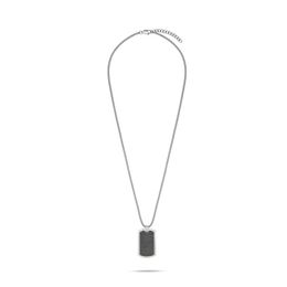 s.Oliver Necklace male Silver size One Size