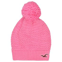 Hollister Hut oder M&uuml;tze Damen Gr&ouml;&szlig;e One Size pink
