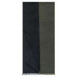 Roeckl Schals ' TWO-TONE WOOL ' Herren Gr&ouml;&szlig;e one size oliv / dunkelgr&uuml;n / schwarz