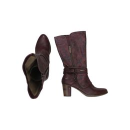 Mustang Stiefel Damen Gr&ouml;&szlig;e 41 Second Hand bordeaux