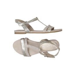 Marco Tozzi Sandalen Damen Gr&ouml;&szlig;e 38 silber